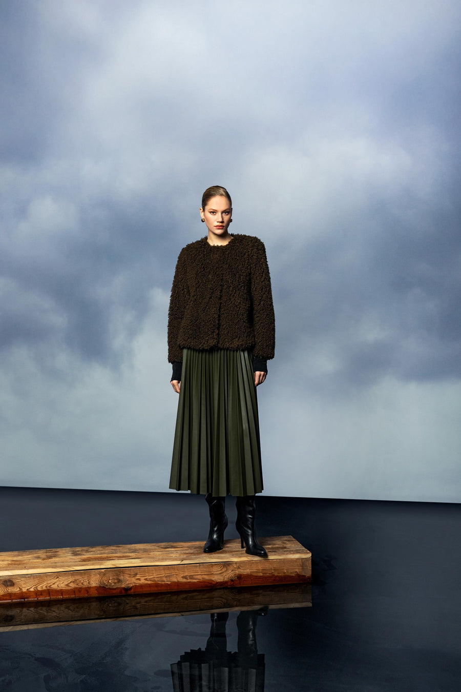 KISA PELUŞ CEKET 26W50811 – Kameya